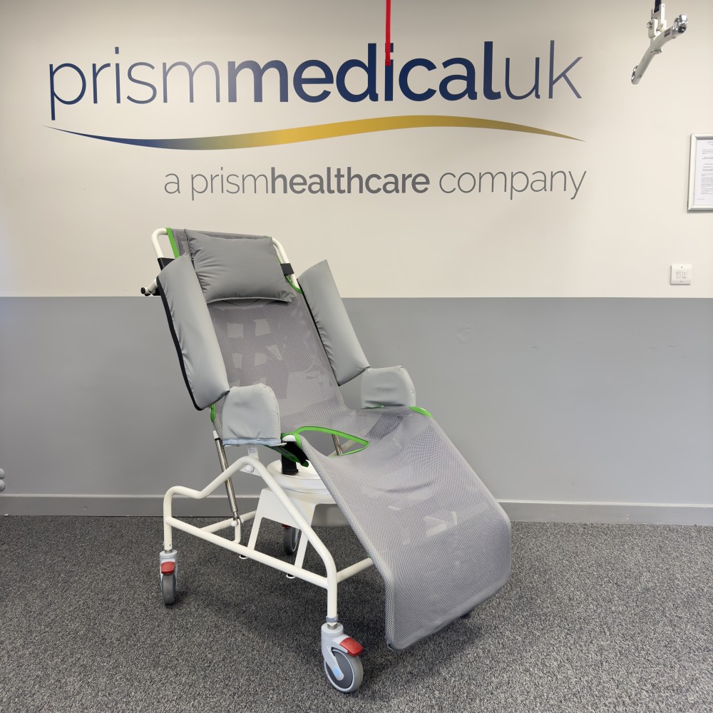 Prism Freeway Flow Shower Cradle | Adjustable Tilt & Recline | Bariatric Options